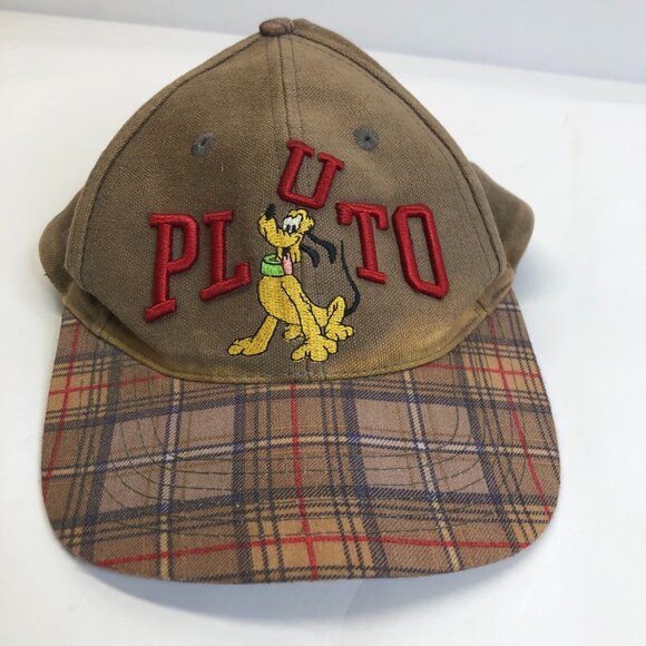 Disney | Accessories | Vintage The Disney Store Pluto Snapback Hat ...